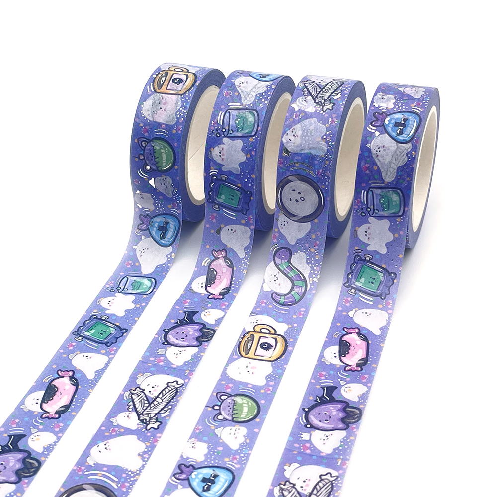 Wholesale Paper Foil Printed Washi Tapes Set Custom Adhesive Tape ...